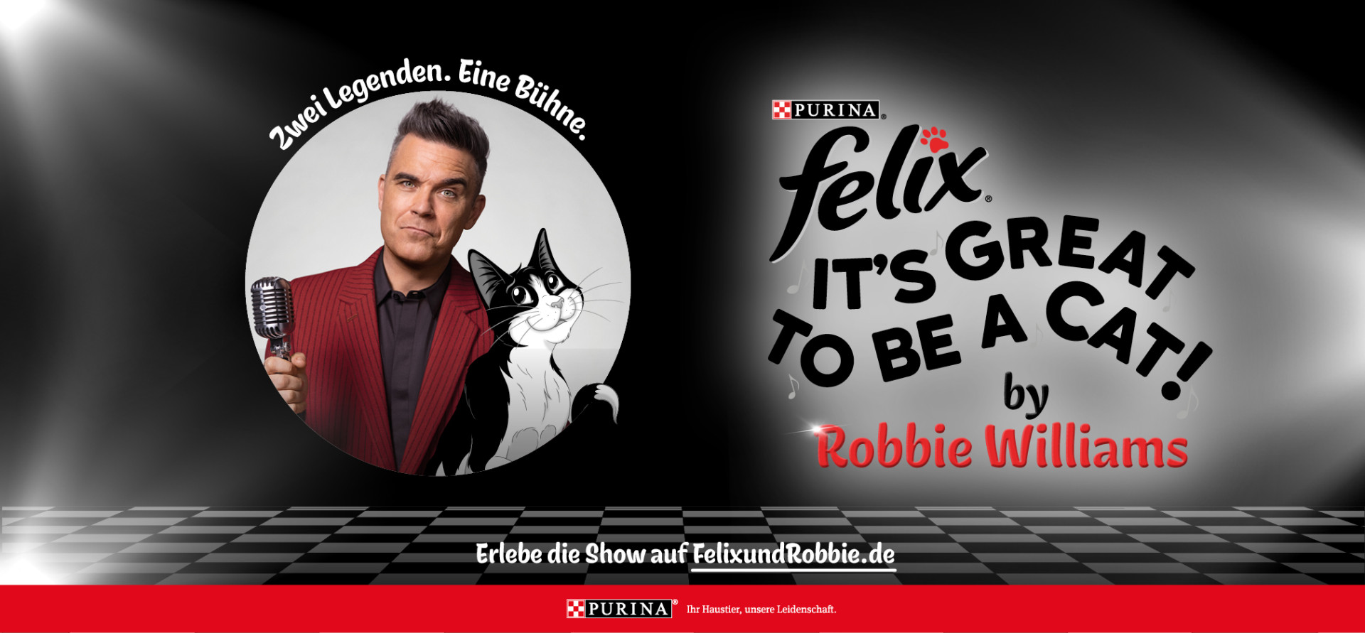Robbie Williams wirbt für Nestlé Pu... - pet-online