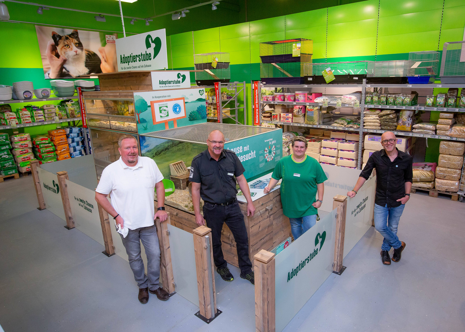 Neue Adoptierstube im Fressnapf in ... - pet-online