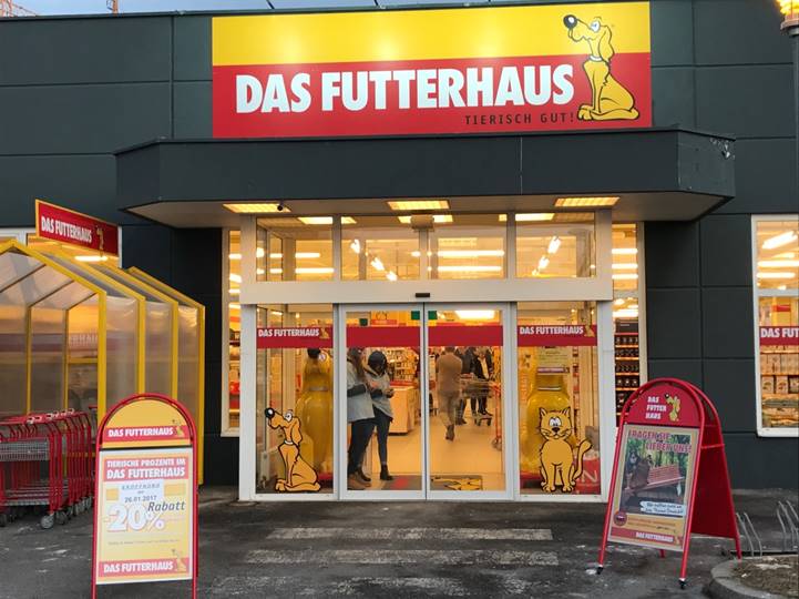 Neue Futterhaus-Filiale in Wien - pet-online
