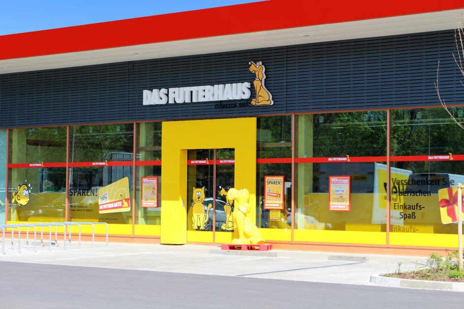 Neues Futterhaus in München - pet-online