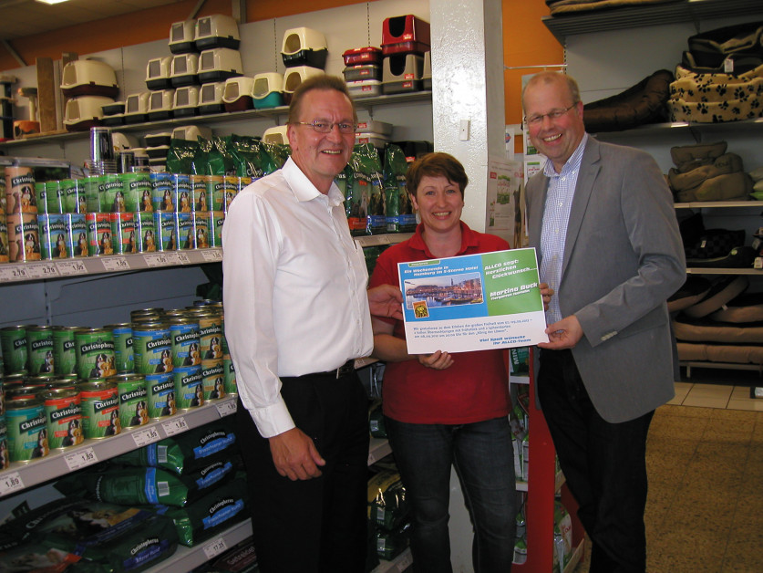 Allco-Verlosung: Hauptpreis an Mart... - pet-online