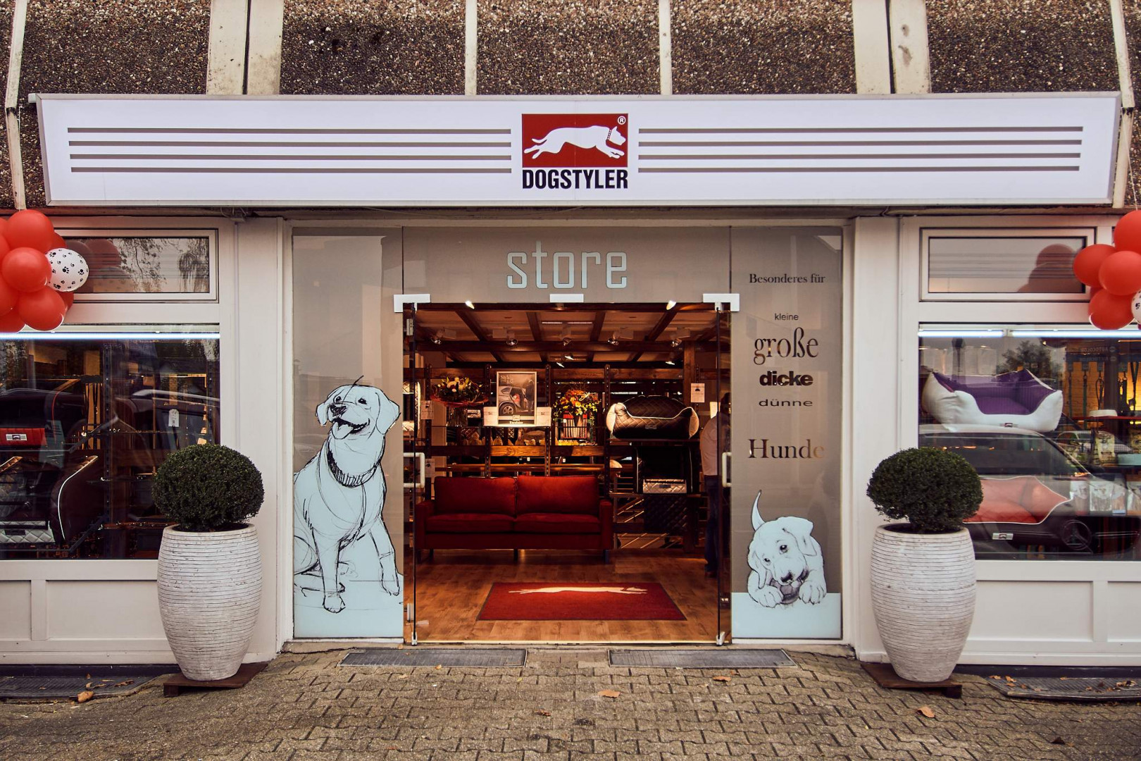 Dogstyler eröffnet in Hilden - pet-online