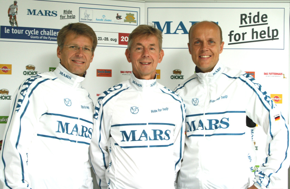 Mars-Team auf den Spuren der Tour - pet-online